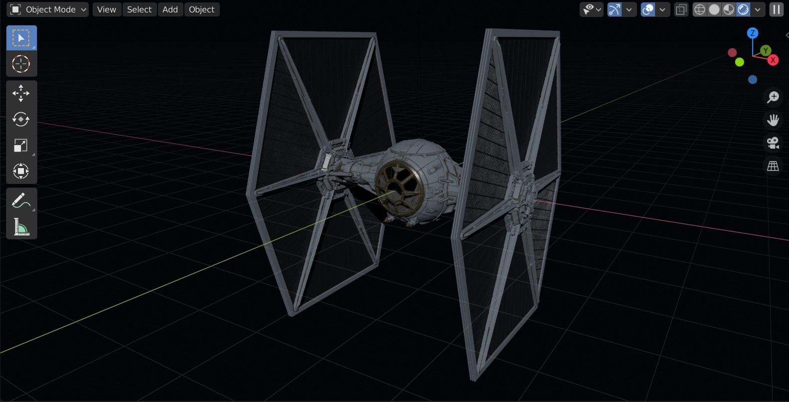 TIE FIGHTER - STAR WARS 3D model | CGTrader