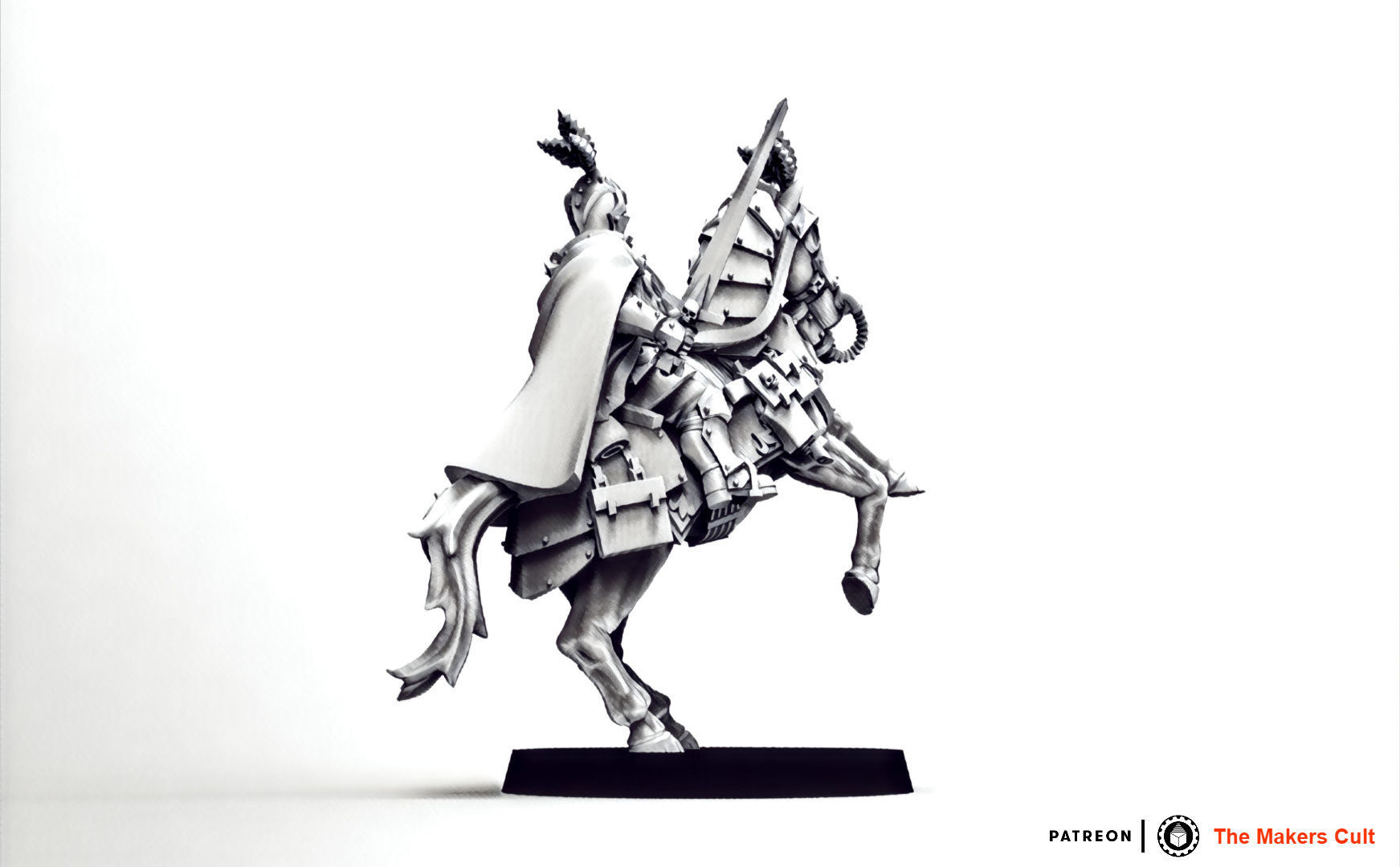 Feudal Guard High Born Cavalry Officer 3D model 3D printable | CGTrader