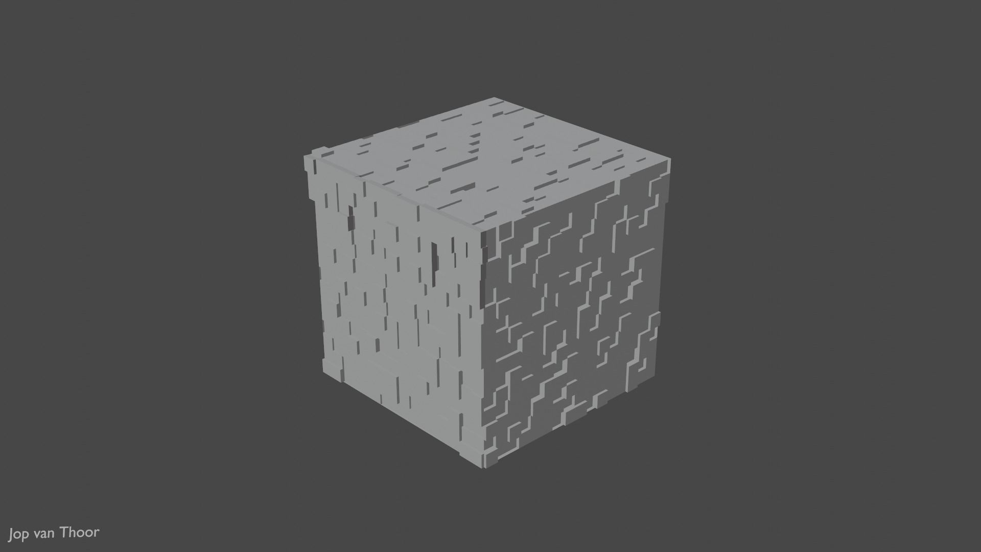 3D model Minecraft Cube VR / AR / low-poly | CGTrader