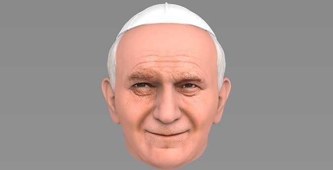 Pope John Paul II 3D model | CGTrader