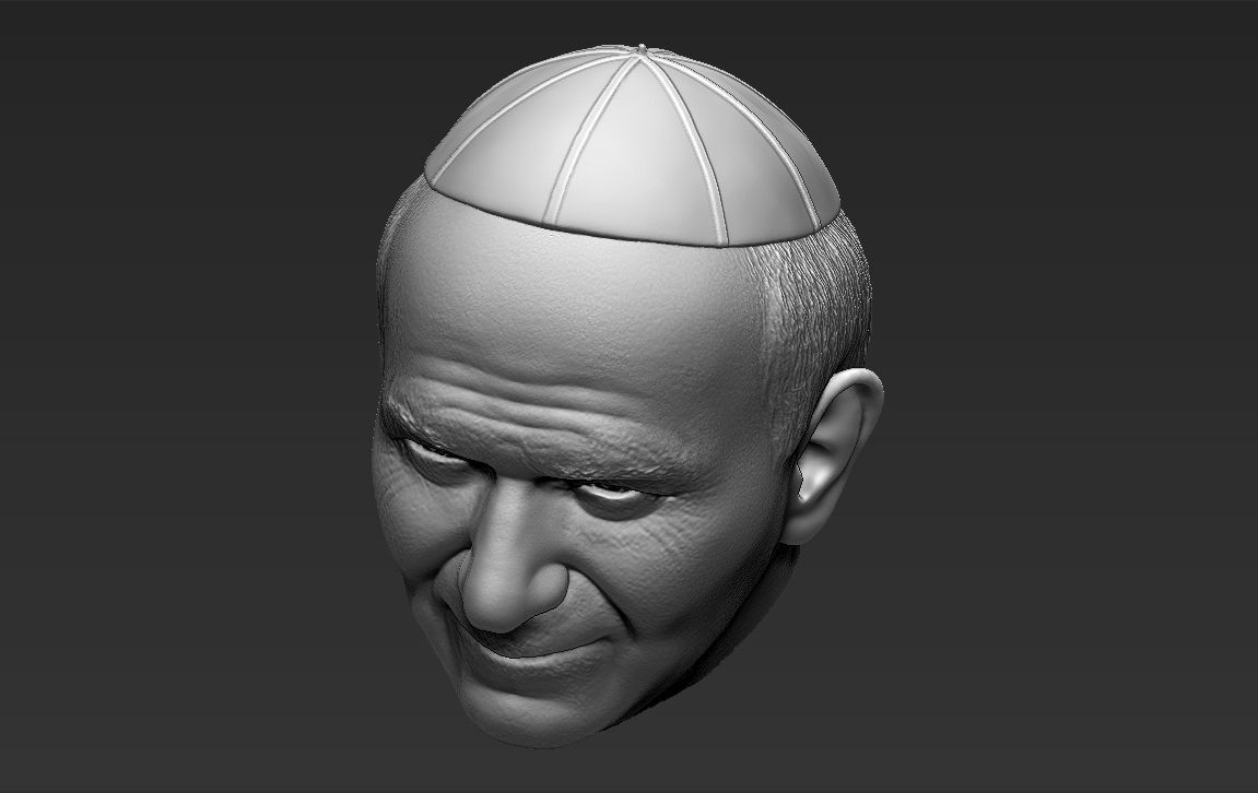 Pope John Paul II 3D model | CGTrader