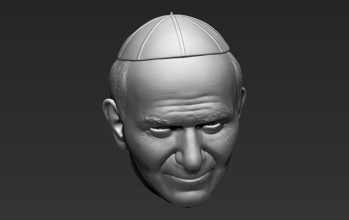 Pope John Paul II 3D model | CGTrader