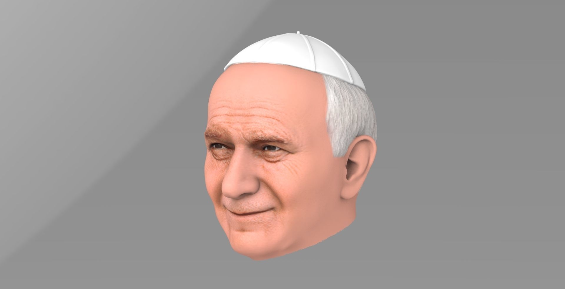 Pope John Paul II 3D model | CGTrader