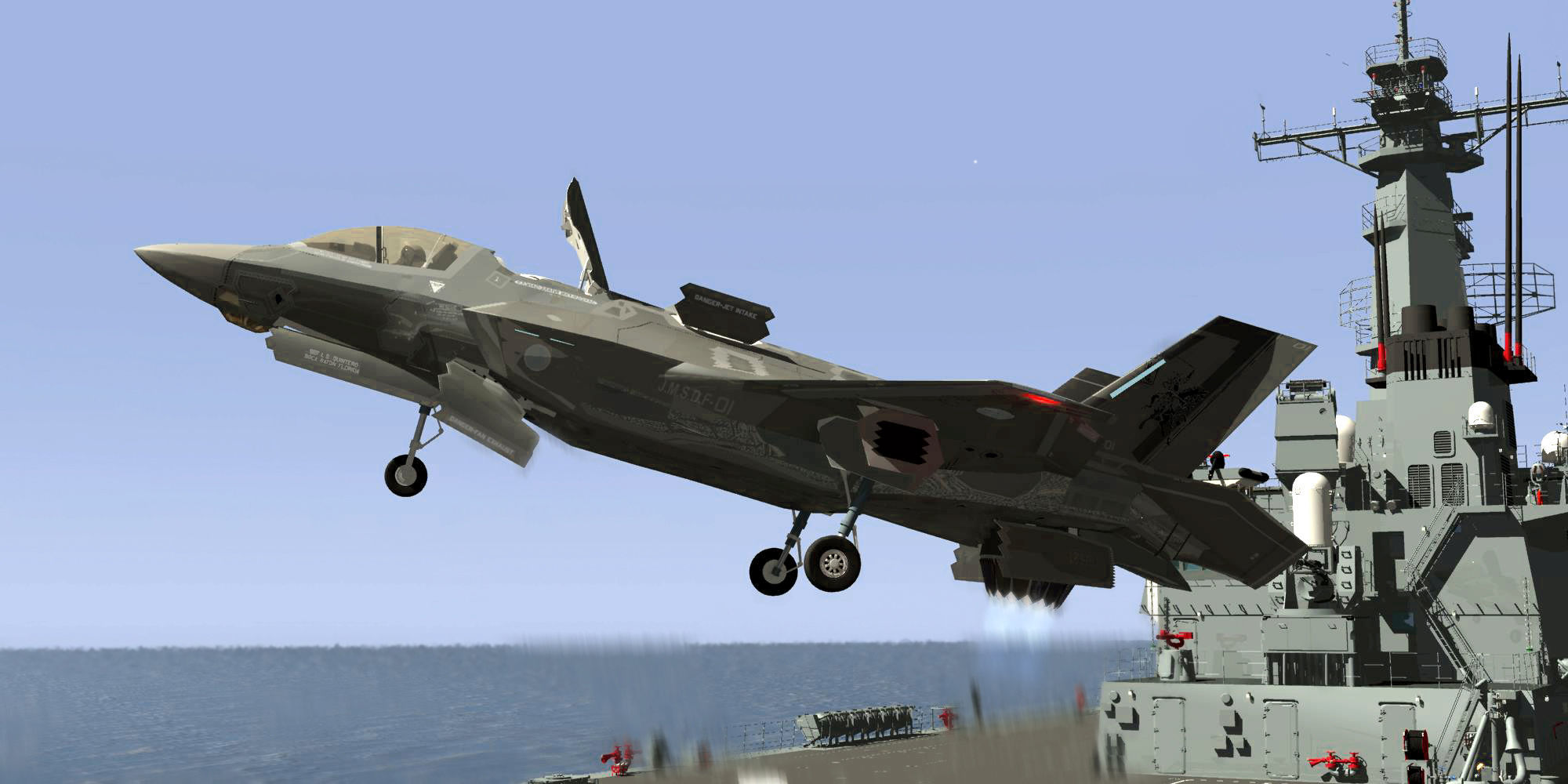 JMSDF F-35B Lightning II 3D model | CGTrader