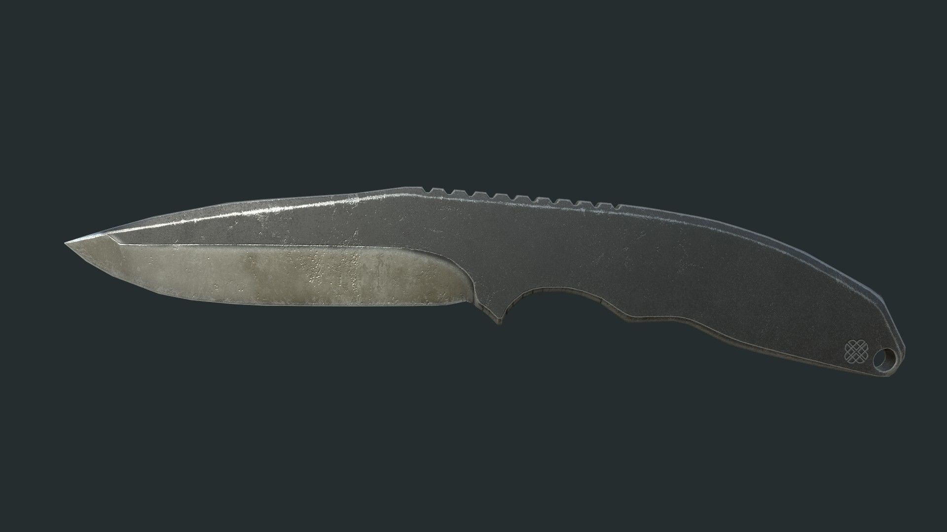 3D model tactical throwing knife VR / AR / low-poly | CGTrader