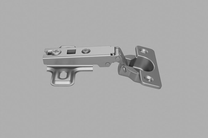Cabinet hinge 3D model | CGTrader