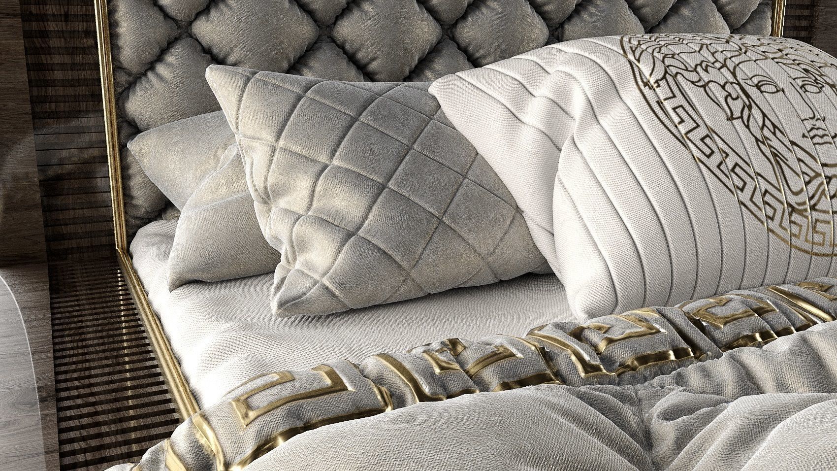 Classic Bed 3D model | CGTrader