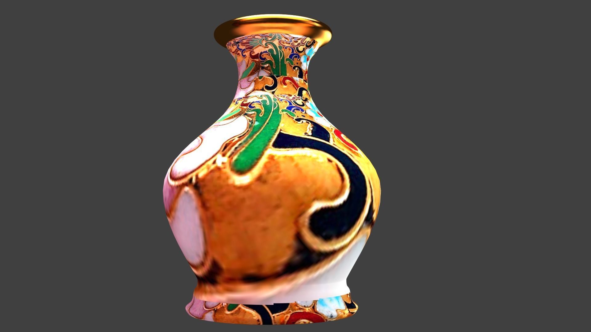 the vase free VR / AR / low-poly Texture animated | CGTrader