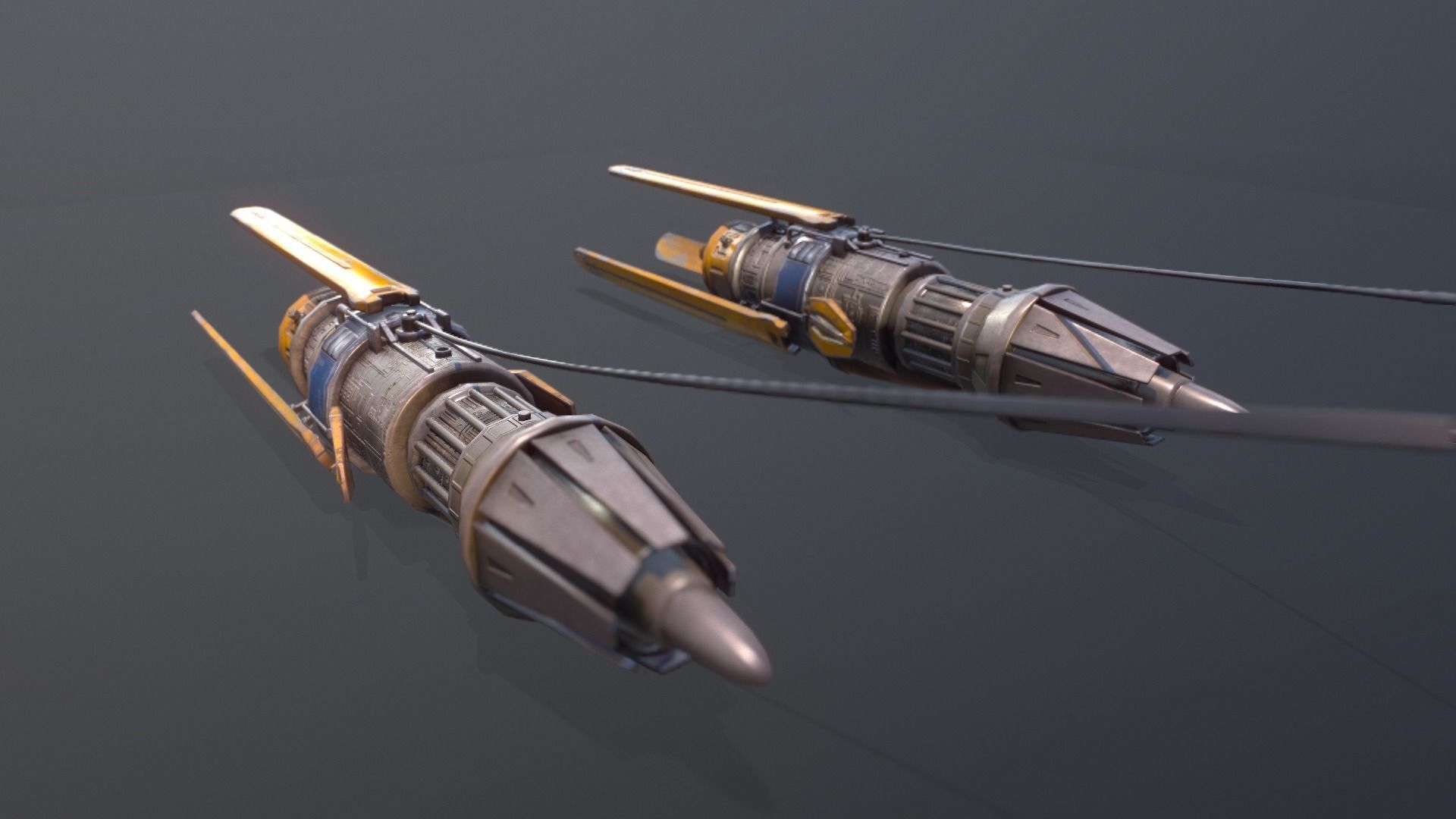 3D model Star Wars Anakin Pod Racer VR / AR / low-poly | CGTrader