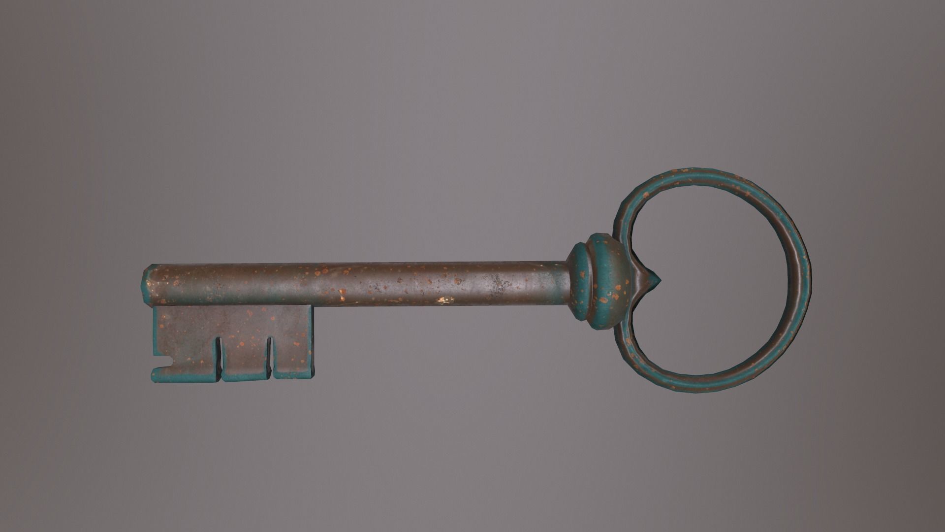 3D model Old Key VR / AR / low-poly | CGTrader