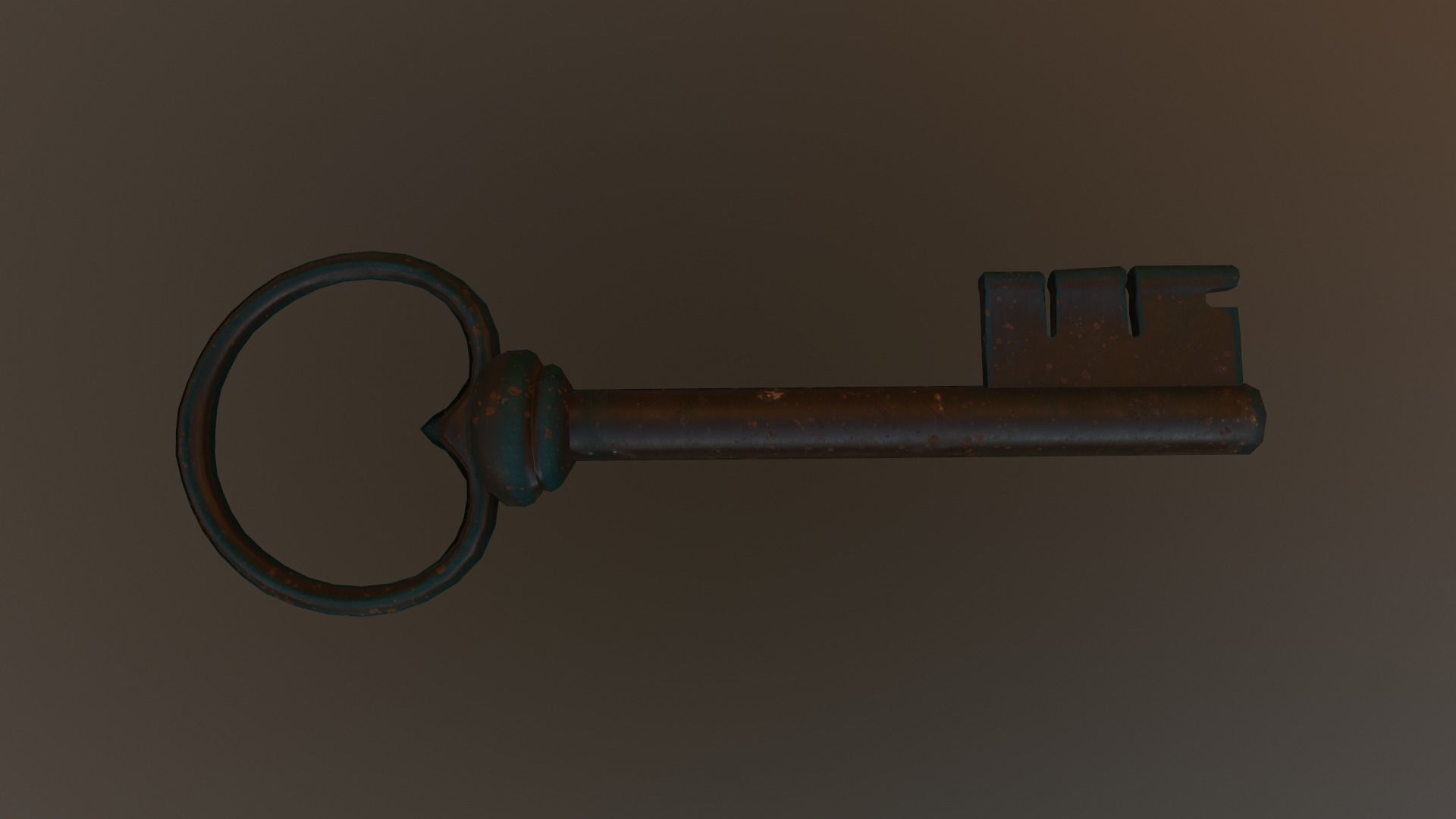 3D model Old Key VR / AR / low-poly | CGTrader