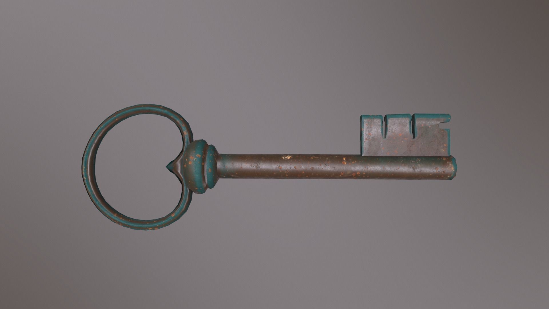 3D model Old Key VR / AR / low-poly | CGTrader