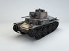 3D model Low Poly Panzer 38t Light Tank VR / AR / low-poly | CGTrader