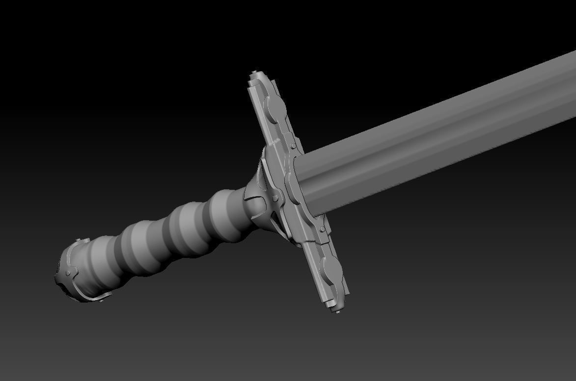 Sword high-poly project 3D model 3D model | CGTrader