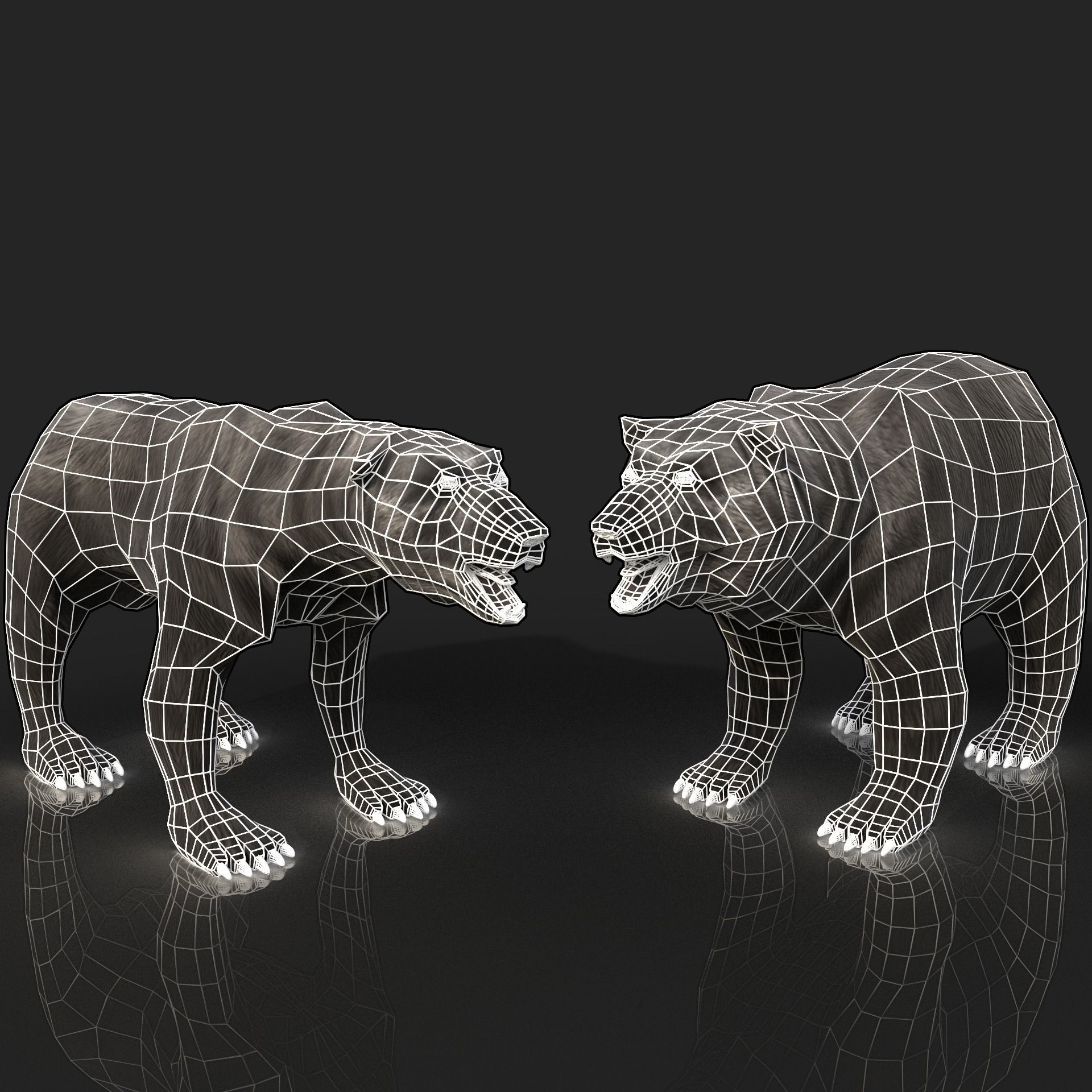 Next Gen AAA Bear Megapack 3D Model Collection | CGTrader