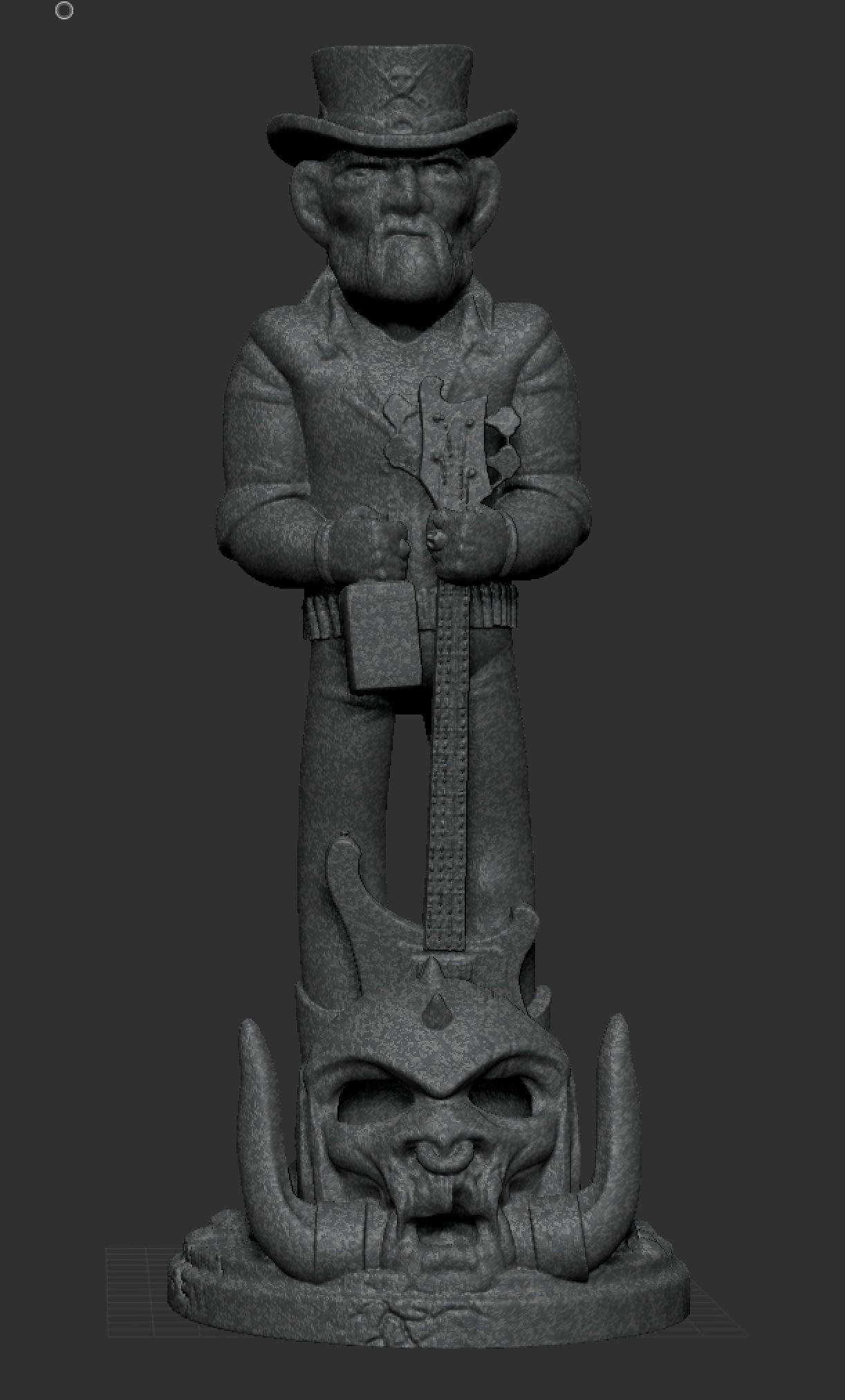 Lemmy is Motorhead 3D model 3D printable | CGTrader