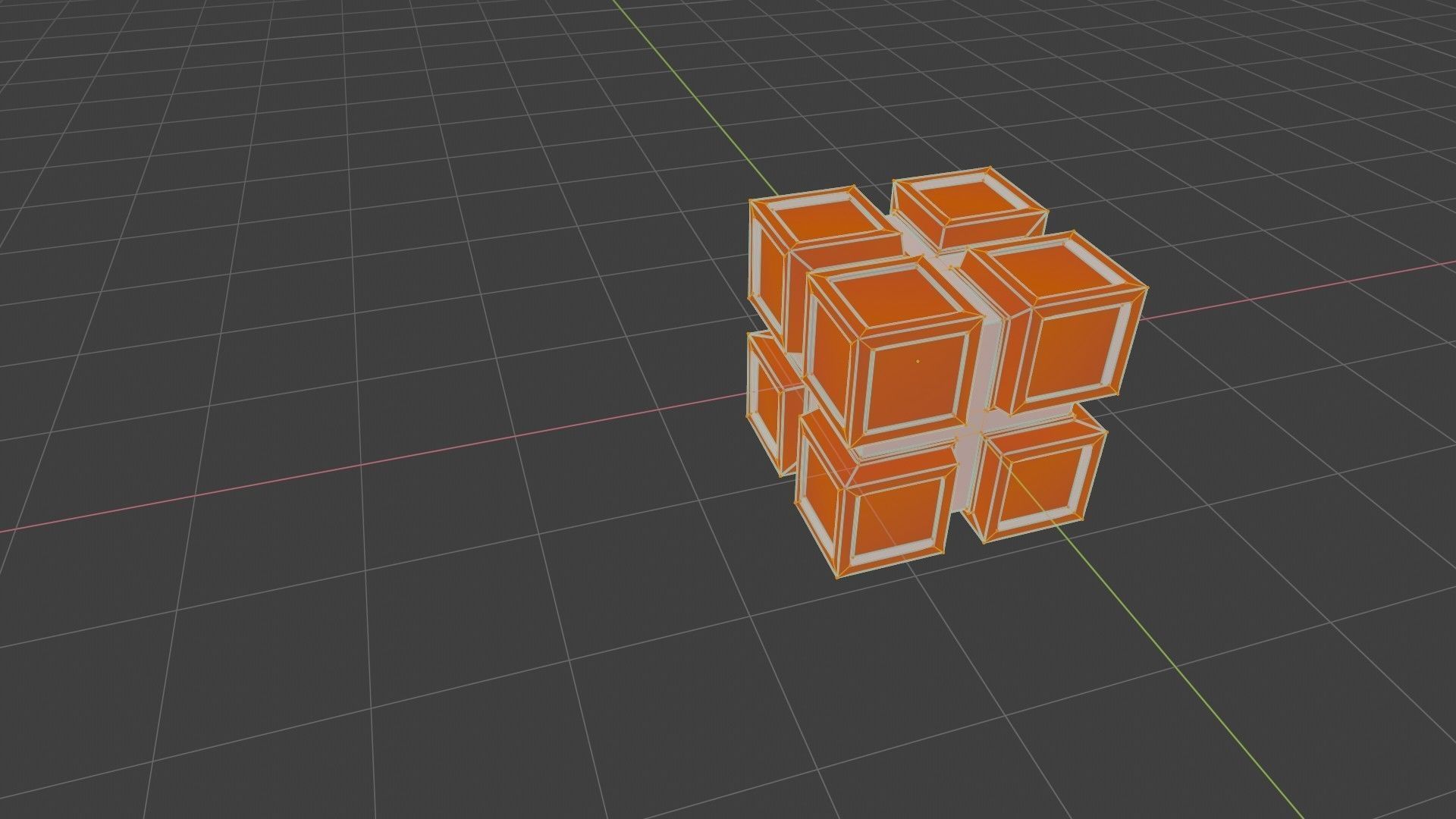 3D model Low poly Sci Fi cube 1 VR / AR / low-poly | CGTrader