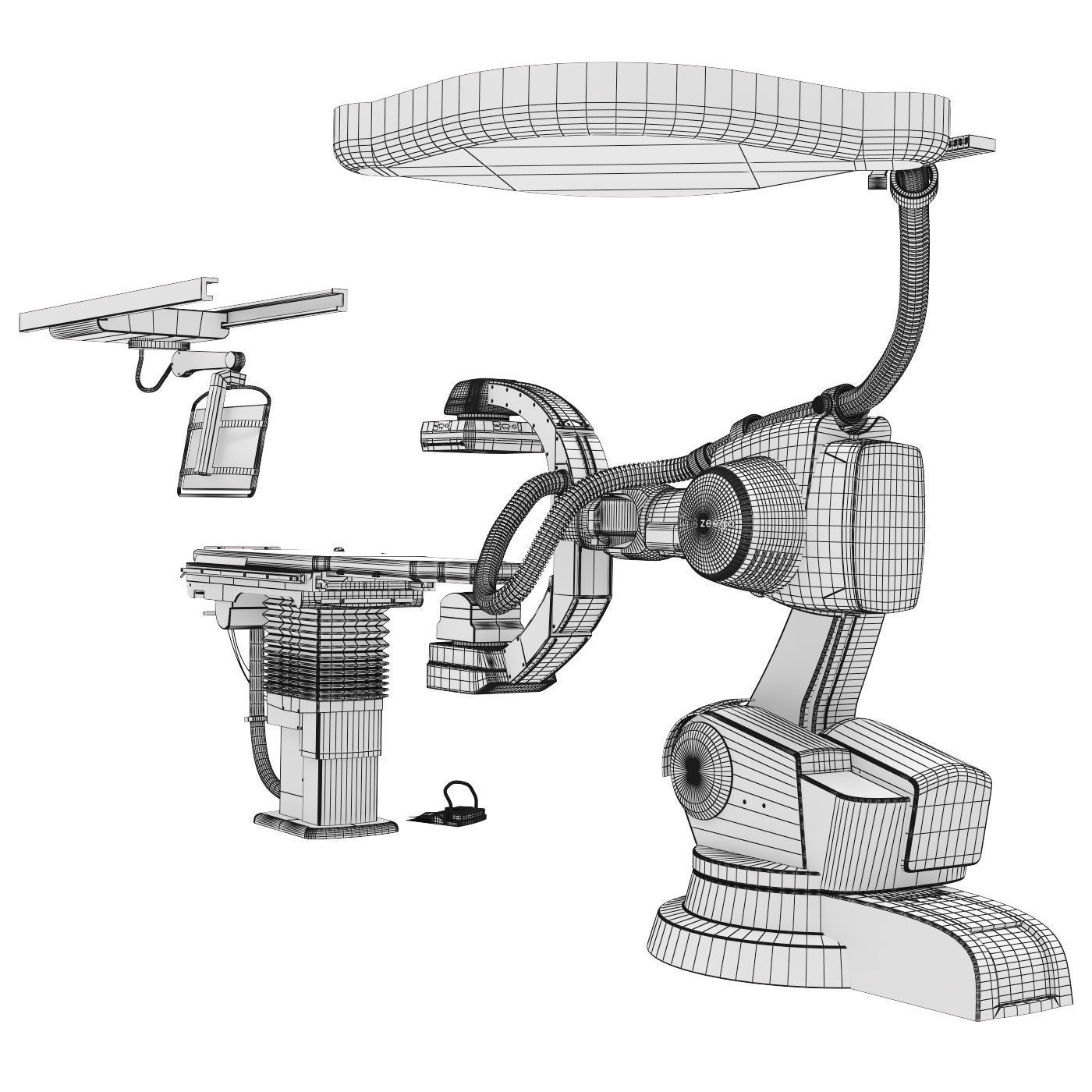 Artis zeego angiography system Siemens 3D model | CGTrader