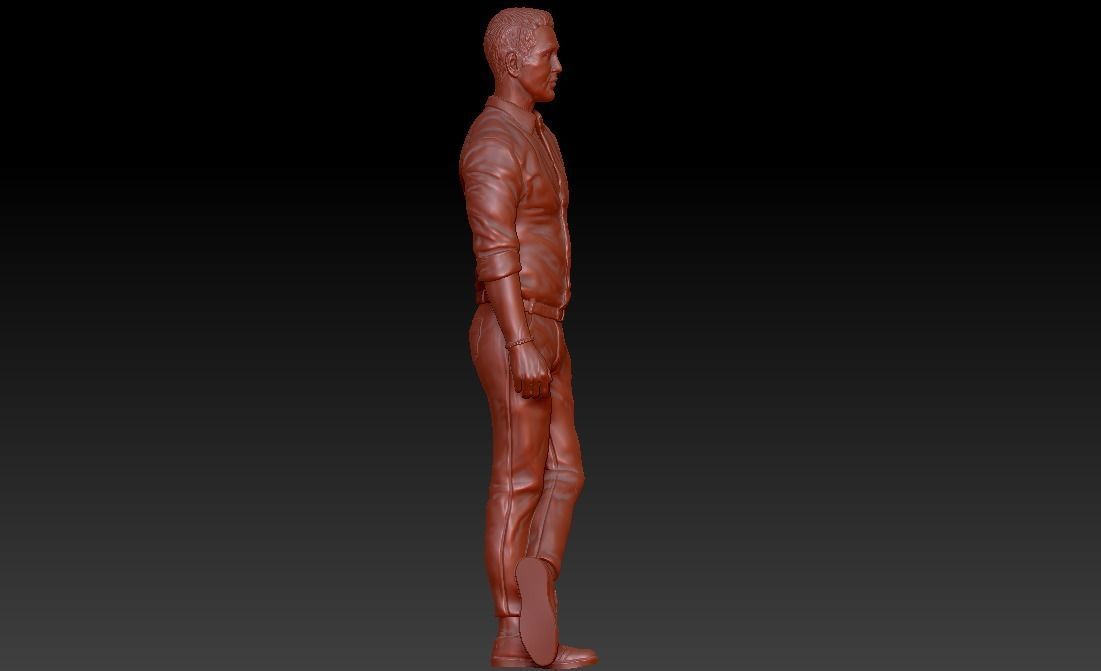 Man style model one piece 3D model 3D printable | CGTrader