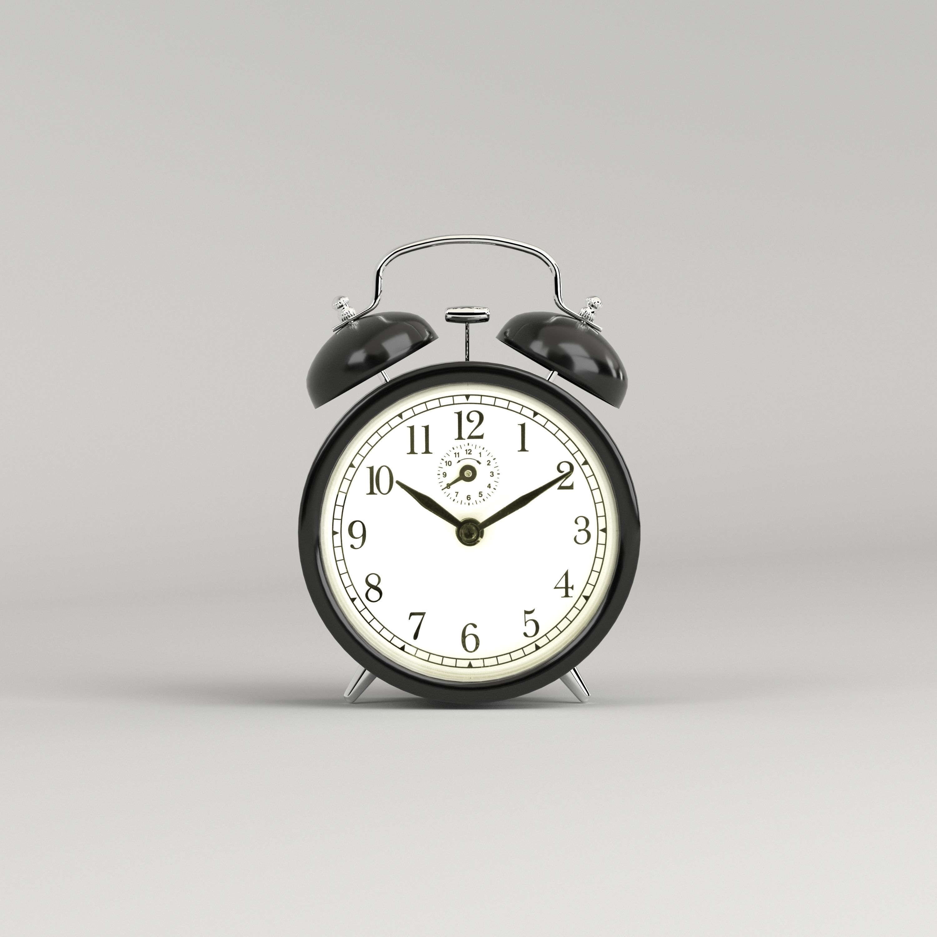 DEKAD Alarm clock 3D model | CGTrader