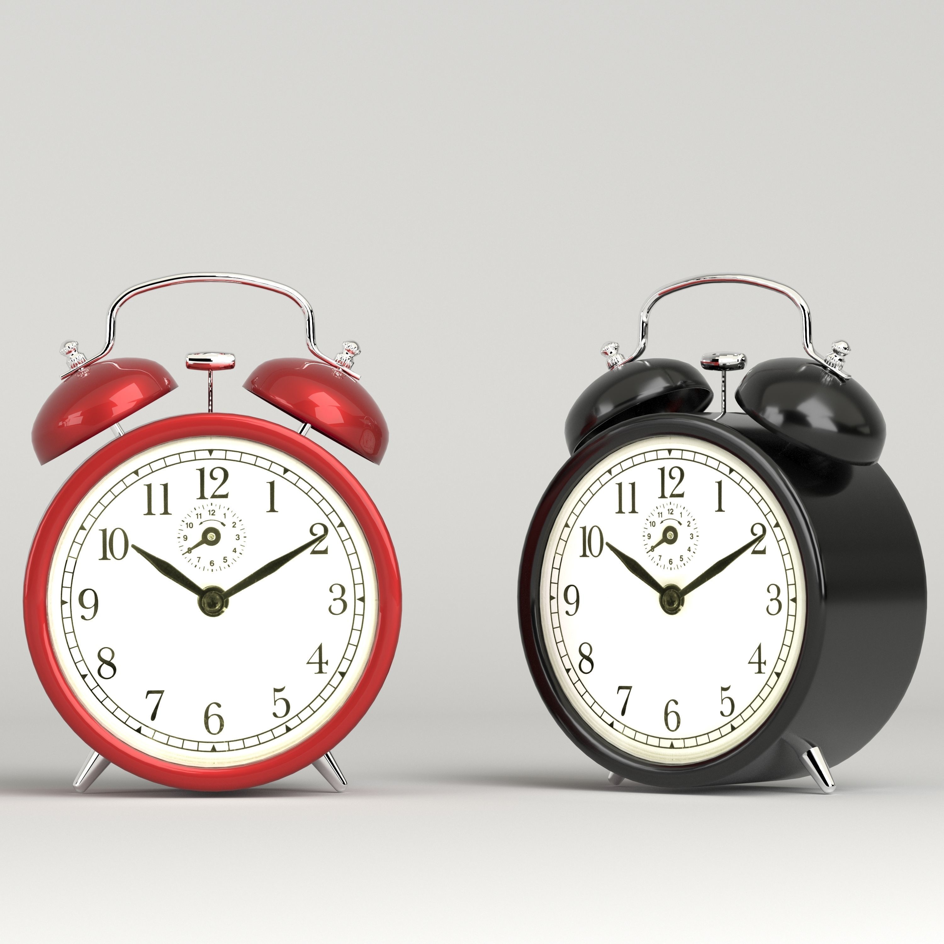 DEKAD Alarm clock 3D model | CGTrader