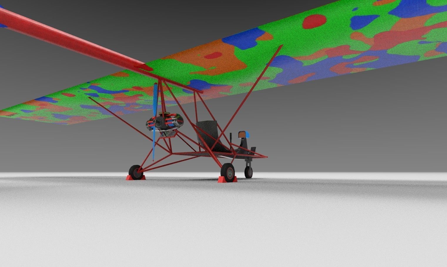 3D model UltraLight plane VR / AR / low-poly | CGTrader