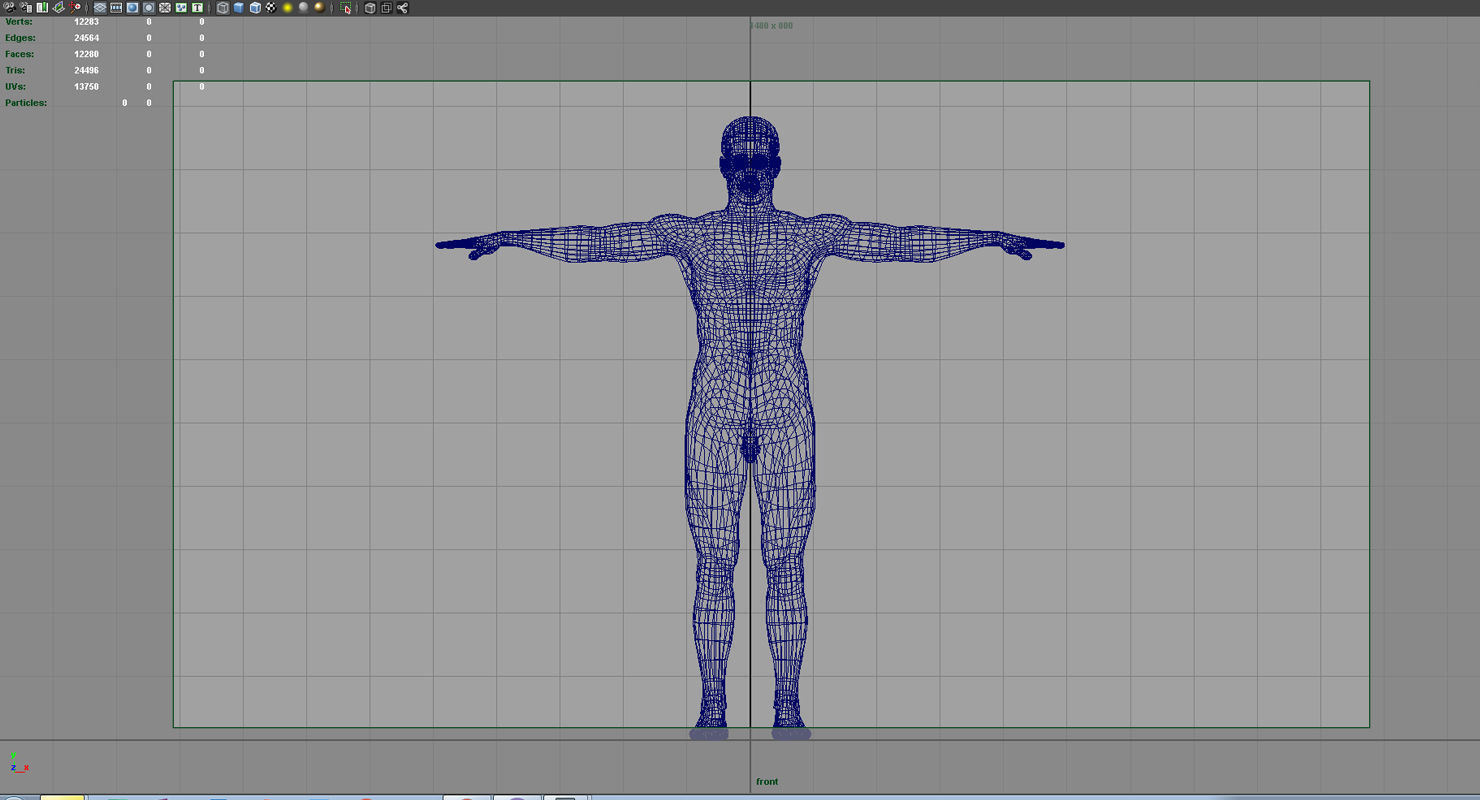 man ful figure 3d model 3D model | CGTrader