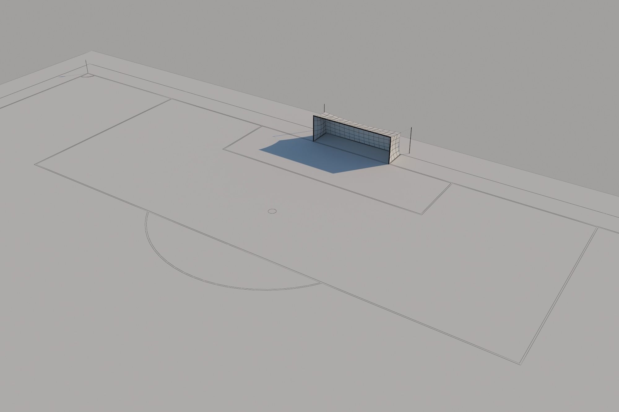 3D model FIFA Standard Football Field VR / AR / low-poly | CGTrader