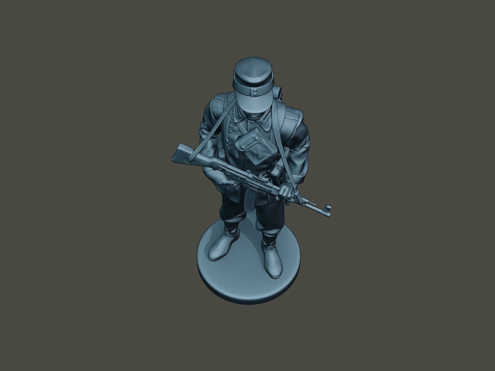 German soldier ww2 Stand Guard G3 3D model 3D printable | CGTrader