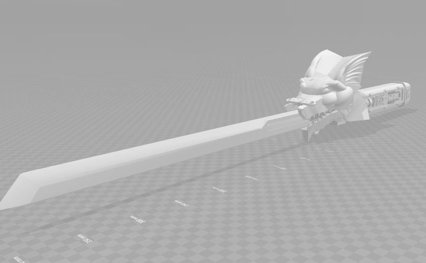 SPD Dekamaster Shadow Ranger Shadow Saber 3D model 3D printable | CGTrader