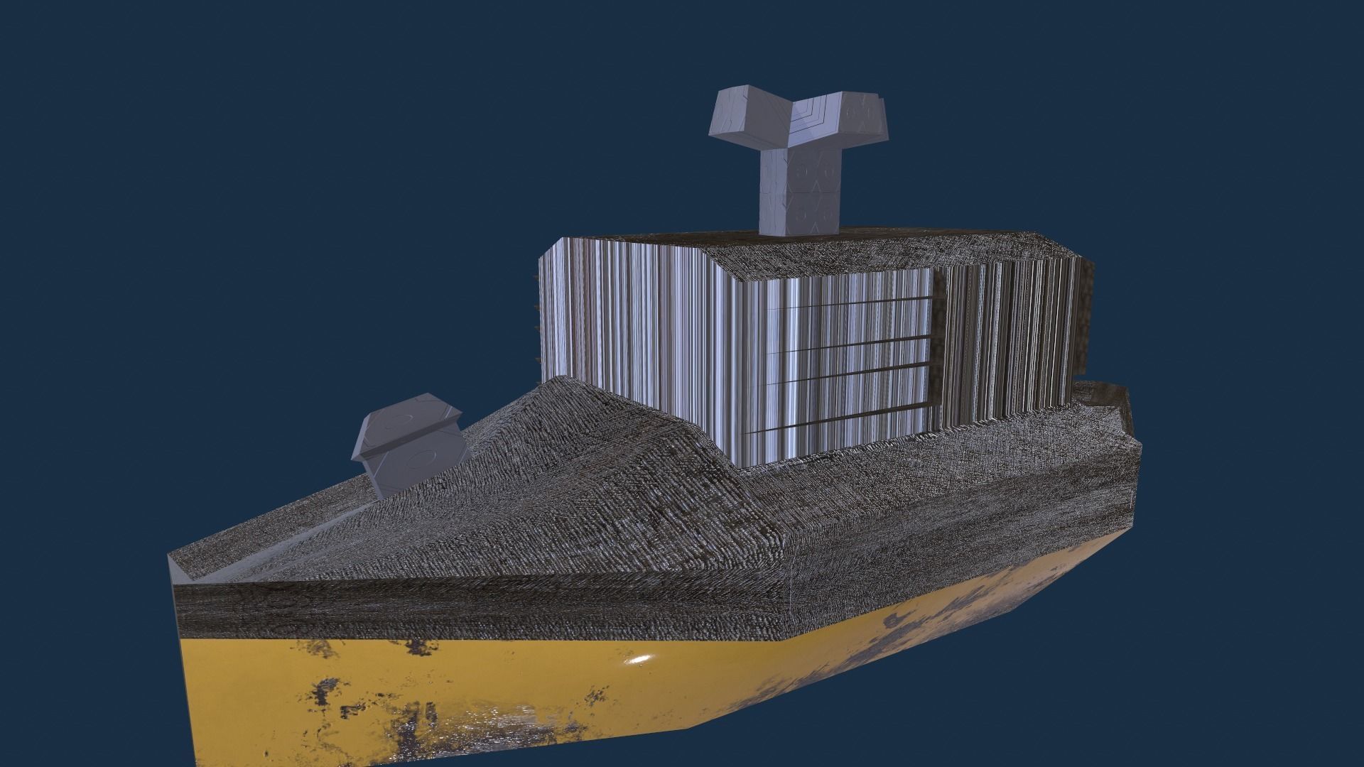 3D model Game Ready Vessel building VR / AR / low-poly | CGTrader
