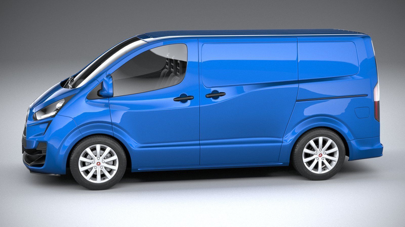 Generic Van Medium 2020 3D model | CGTrader