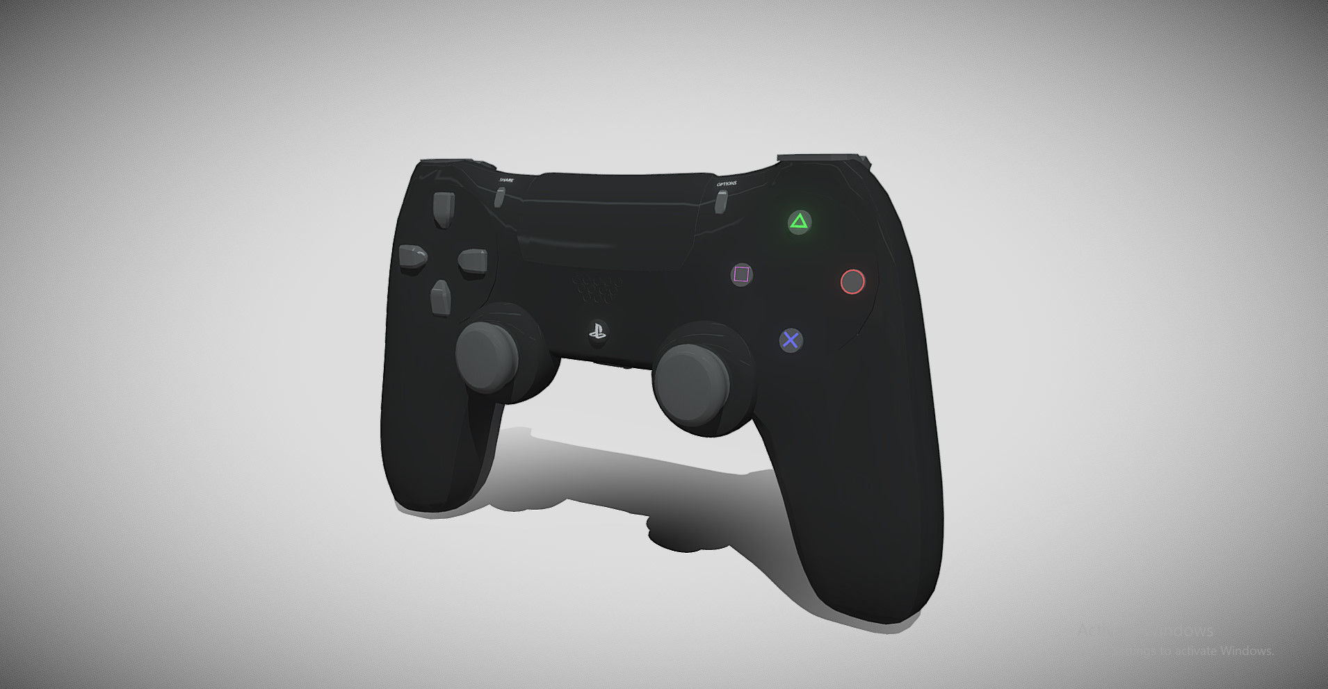 DUALSHOCK 4 3D asset game-ready | CGTrader