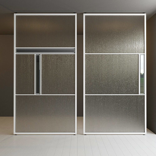 3D model Glass partition door Set 34 VR / AR / low-poly | CGTrader 3D model Glass partition door Set 34 VR / AR / low-poly | CGTrader