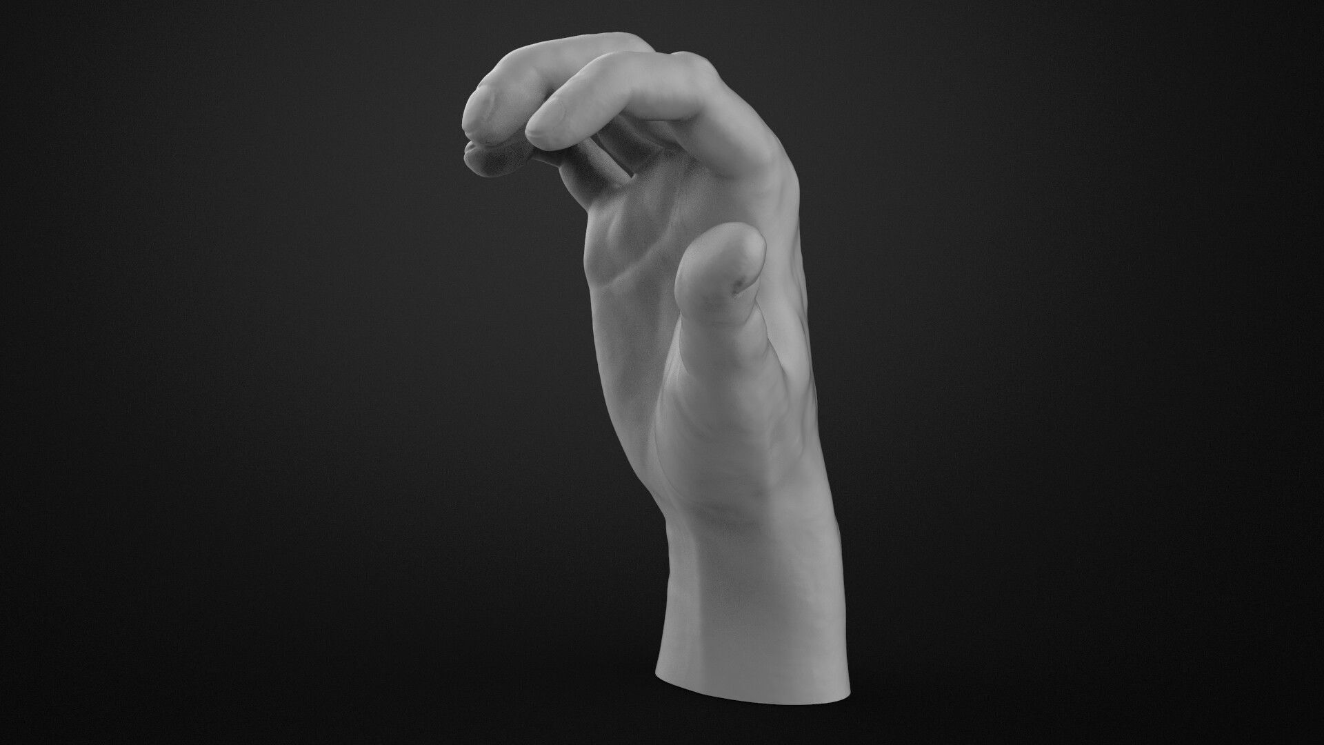 Hand for print and decor 3D model 3D printable | CGTrader