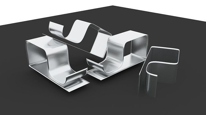 Drawing clips 3D model | CGTrader