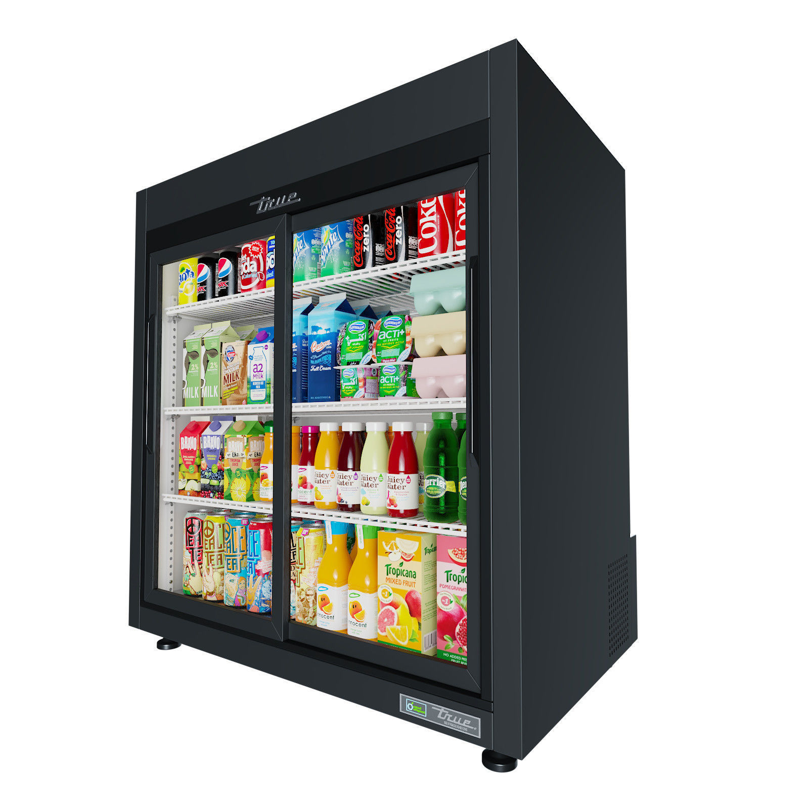 True Countertop Refrigerator 3D model | CGTrader
