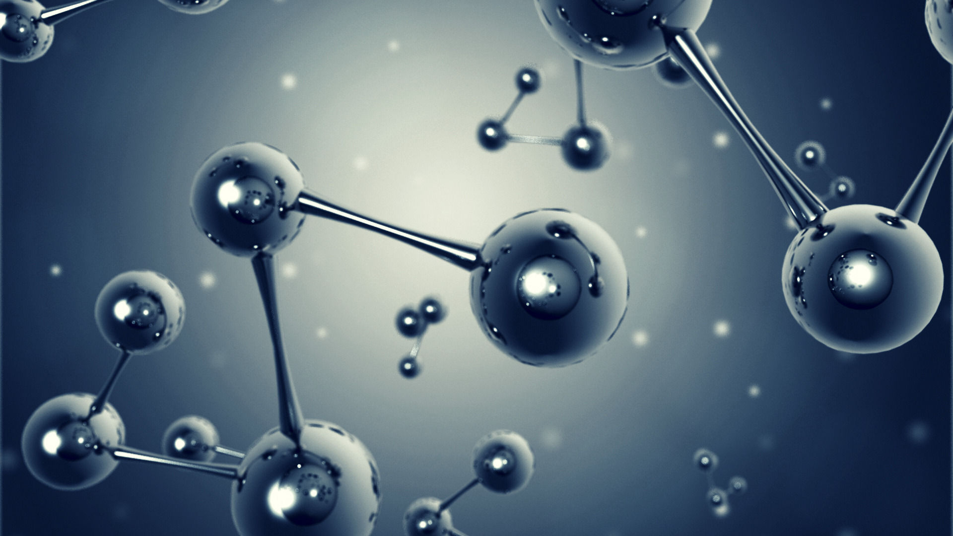 3D model molecules group of atoms and VR / AR / low-poly | CGTrader