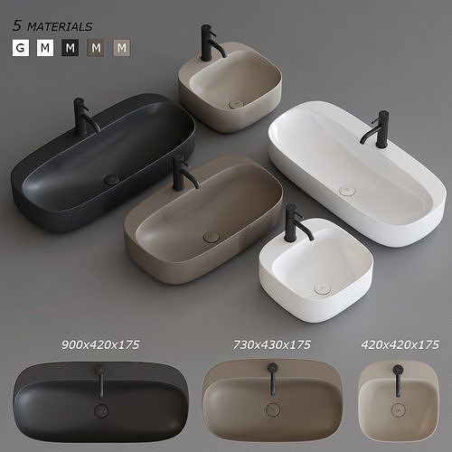 3D model Noken Arquitect Washbasin VR / AR / low-poly | CGTrader