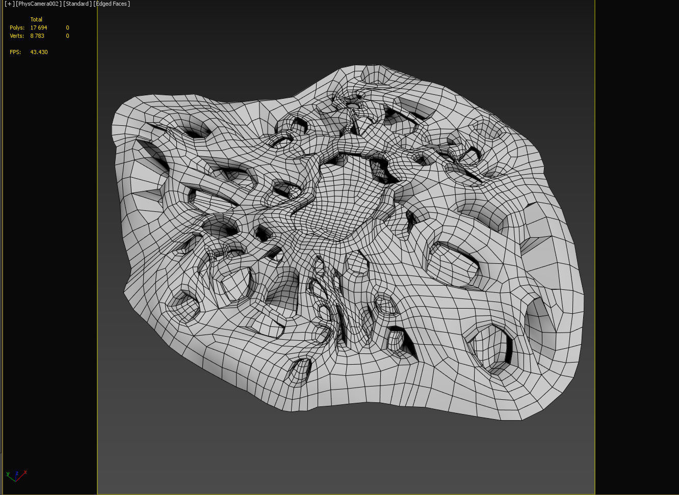 Underwater cavern 3D model | CGTrader