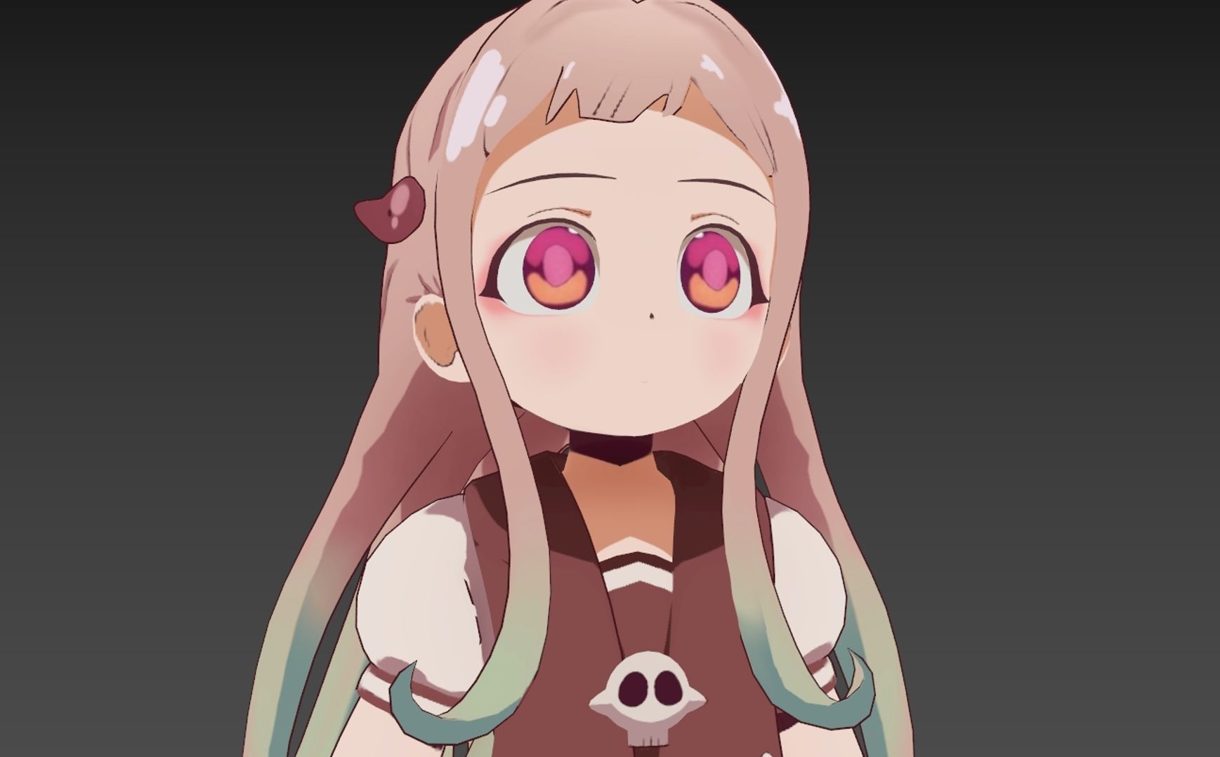 Hanako kun Yashiro Nene 3D model rigged | CGTrader