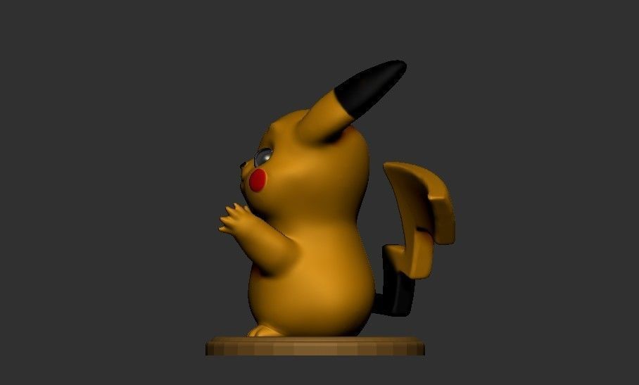 Pikachu for printing on a 3D printer 3D model 3D printable | CGTrader