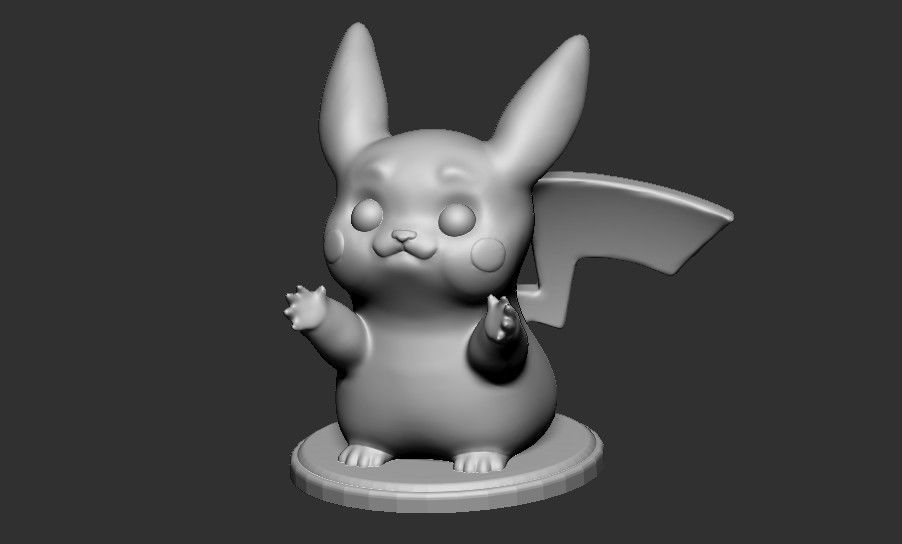 Pikachu for printing on a 3D printer 3D model 3D printable | CGTrader