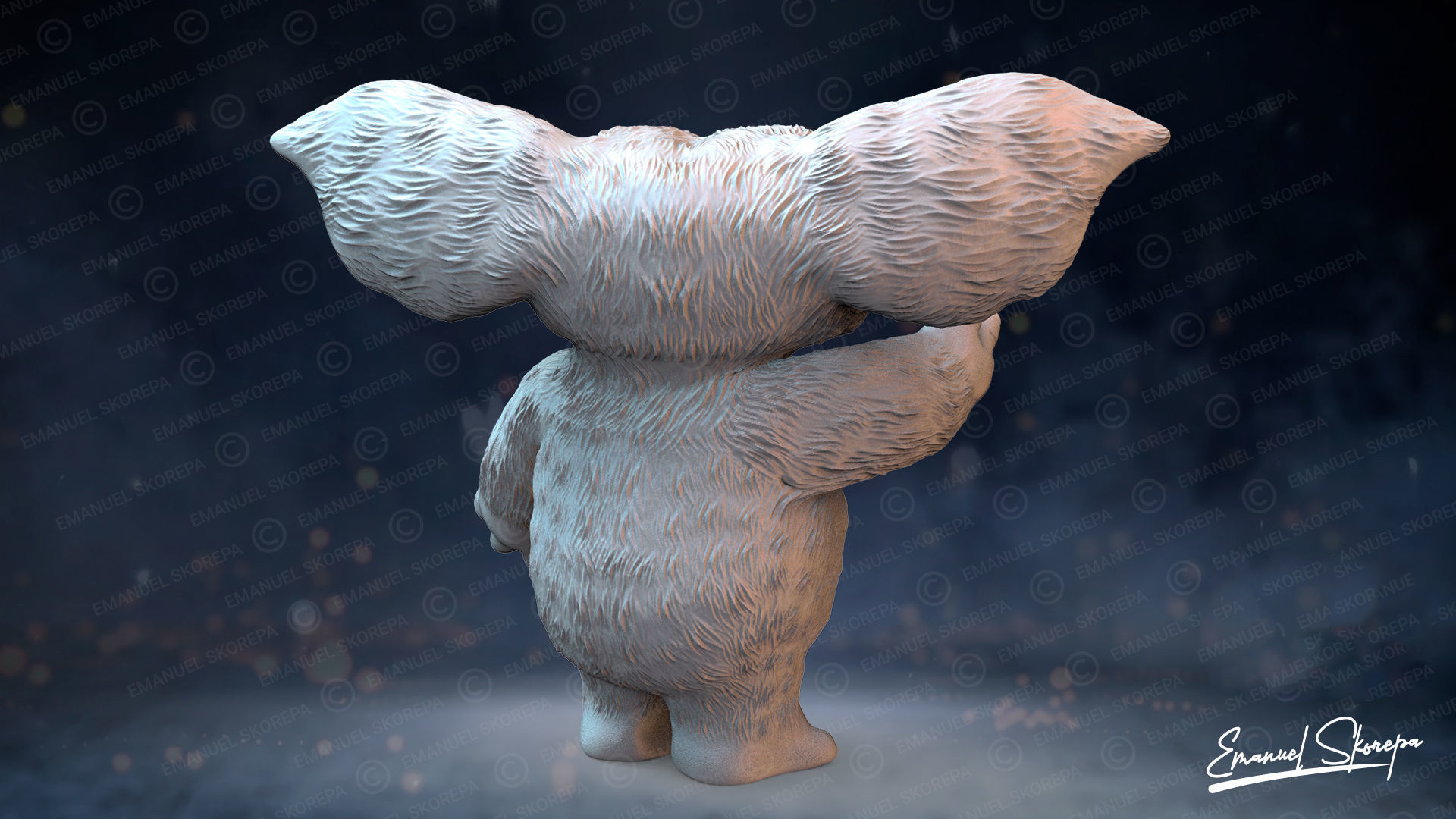 Gizmo 3D model 3D printable | CGTrader
