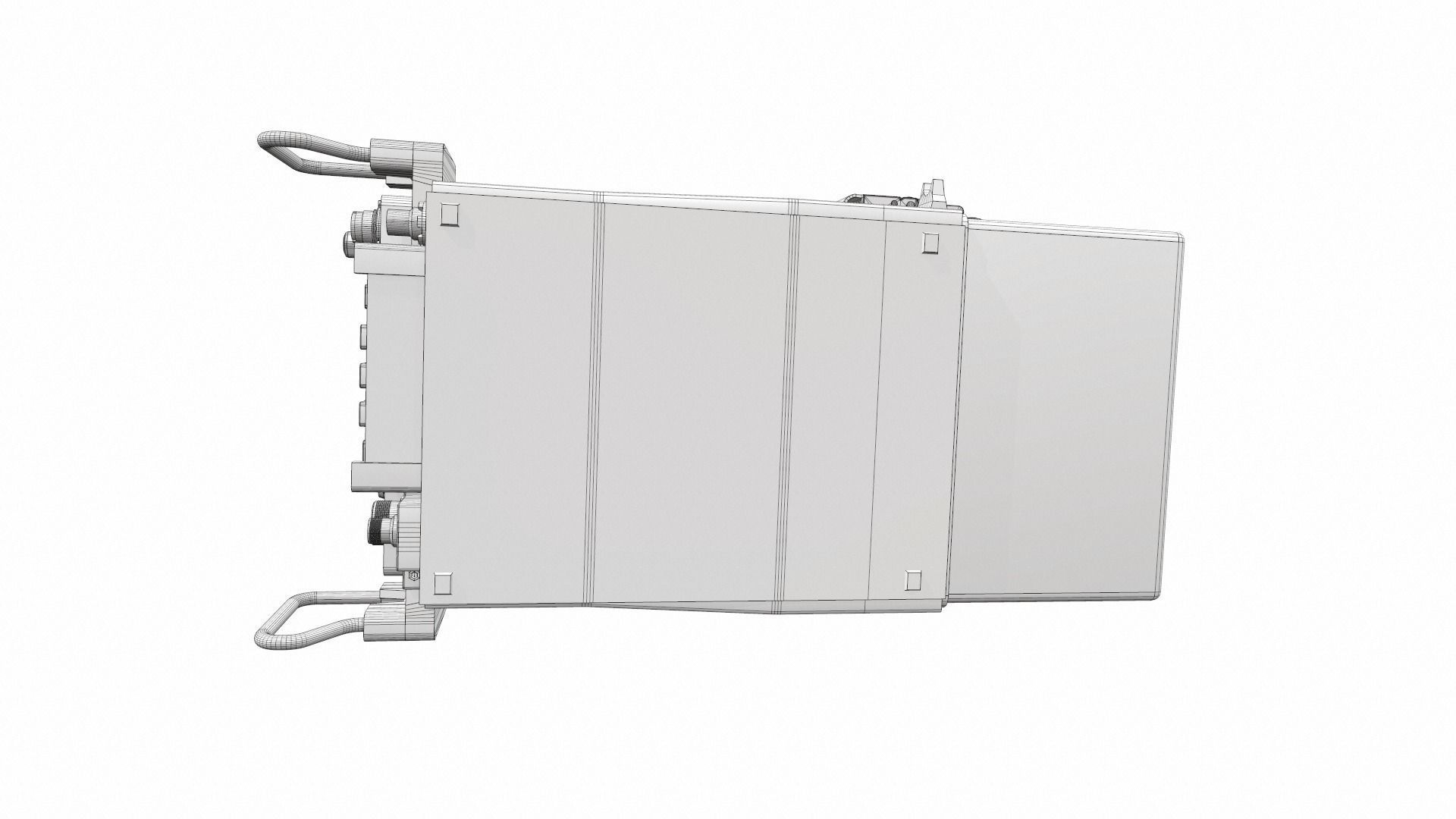 Radio military AN PRC-117G 3D model | CGTrader