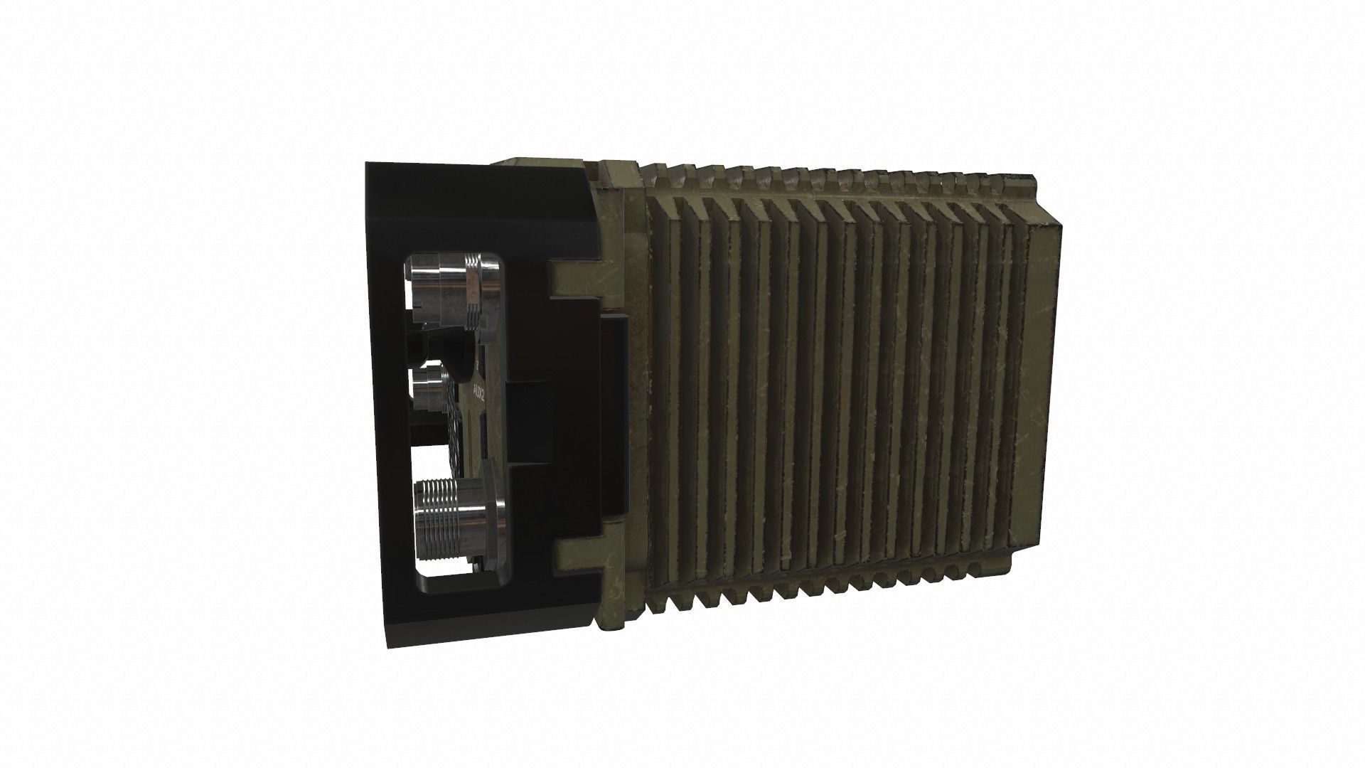 Radio military AN PRC-158 3D model | CGTrader