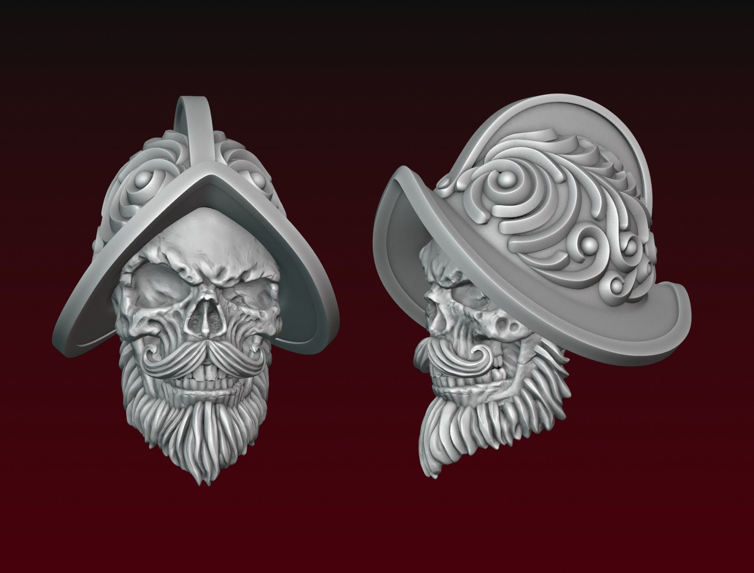 Conquistador Skull Tattoos