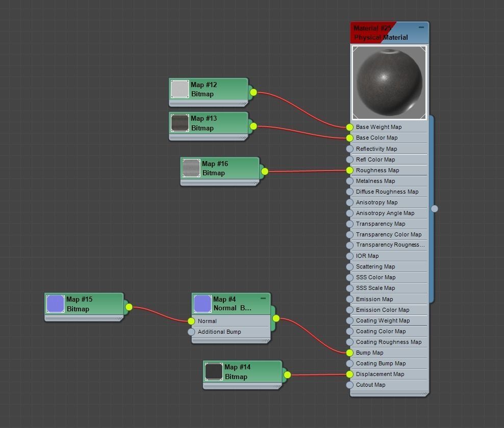 3D model modular single lane PBR road VR / AR / low-poly | CGTrader