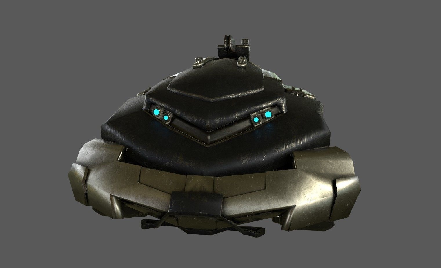 3D model SIC FI WAR TANK VR / AR / low-poly | CGTrader
