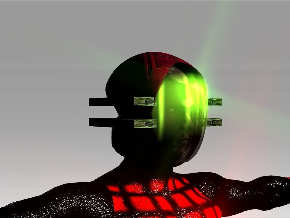 3D model Open Mask Tech Helmet VR / AR / low-poly animated | CGTrader